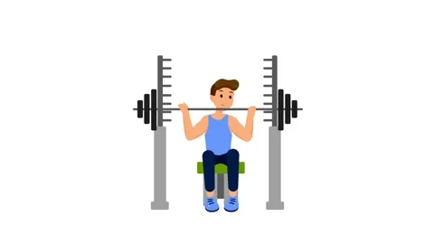 Fitness Animation Stock Video Footage | Royalty Free Fitness Animation ...