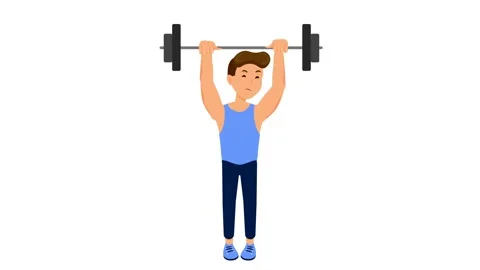 Fitness Animation Stock Video Footage | Royalty Free Fitness Animation ...