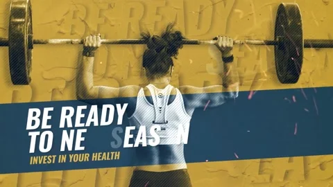 Fitness Motivation Intro ~ After Effects Template #218236380