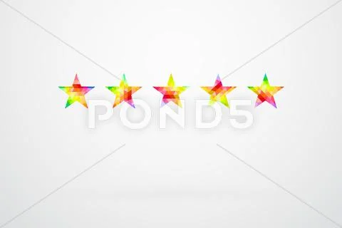 Five Star Award Color Palette Guide: Royalty Free #48567290