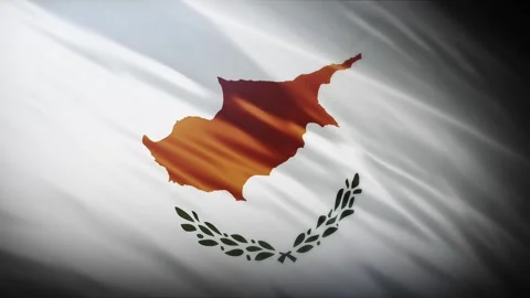 Flag of Cyprus full screen in 4K high re... | Stock Video | Pond5
