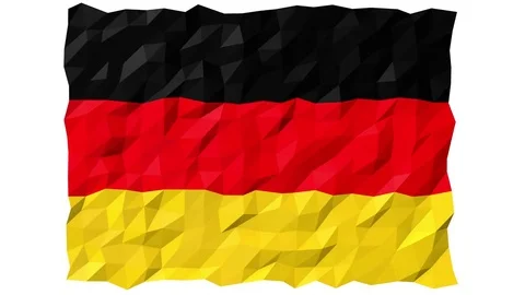 Flag of Germany 3D Wallpaper Animation | Stock Video | Pond5