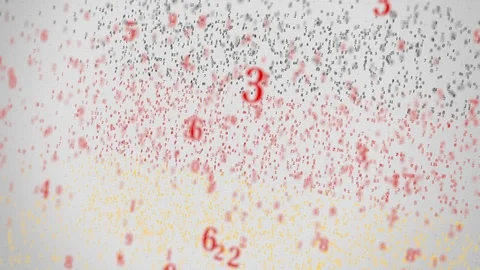 Flag of GERMANY being composed with numb... | Stock Video | Pond5