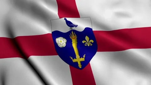 Flag of Hull University, Real Texture Fl... | Stock Video | Pond5