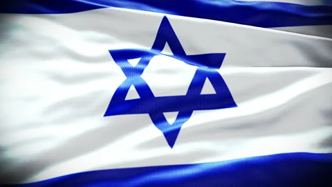 Flag Israel. Waving IsraelI Flag. Nation... | Stock Video | Pond5