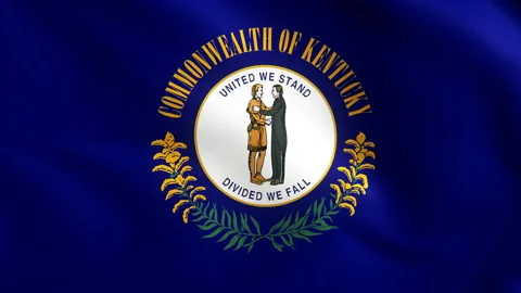 Flag of Kentucky Background Video Loop | Stock Video | Pond5