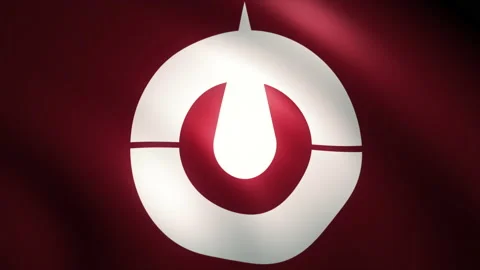 The Flag of Kochi Prefecture Waving in t... | Stock Video | Pond5