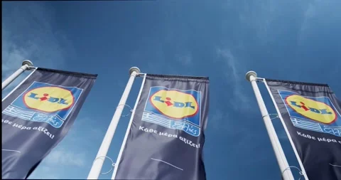 Lidl Supermarket Stock Footage ~ Royalty Free Stock Videos | Pond5
