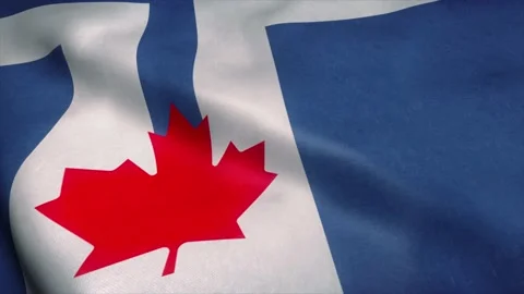 Flag of Toronto waving in wind. Realisti... | Stock Video | Pond5