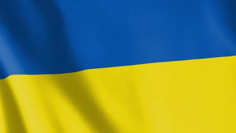 Flag of Ukraine Animated Background | Stock Video | Pond5