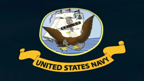 Us Navy Flag Stock Video Footage | Royalty Free Us Navy Flag Videos | Pond5