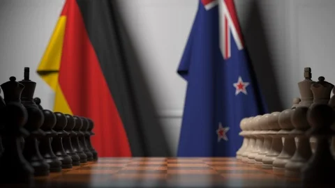 Nz Germany Flag Stock Videos – Royalty-Free HD & 4K Videos