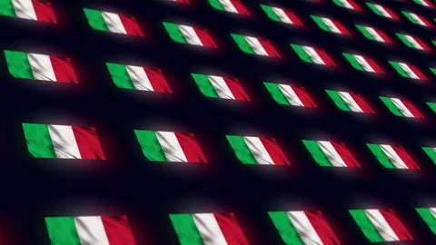 Italian Flag Stock Video Footage | Royalty Free Italian Flag Videos | Pond5
