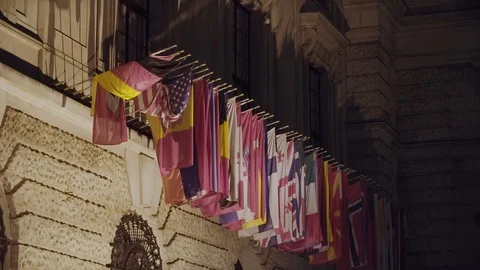 Flags of the OSCE participating States o... | Stock Video | Pond5