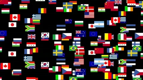 World Flags Animated Stock Videos – Royalty-Free HD & 4K Videos