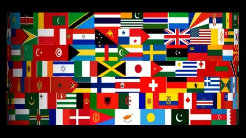 World Flags Animation Stock Videos – Royalty-Free HD & 4K Videos