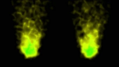 Flame burning animation motion graphics | Stock Video | Pond5