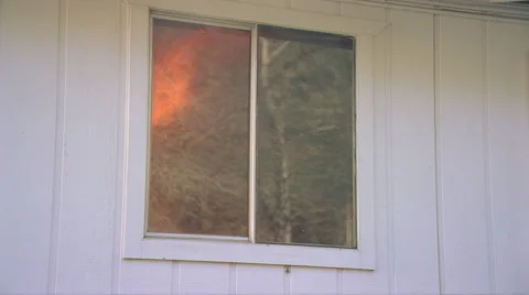 Fire Window Stock Footage ~ Royalty Free Stock Videos | Pond5
