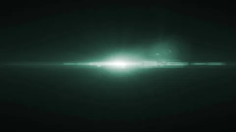 Flaming blue light ray with particles ef... | Stock Video | Pond5