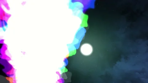 Flaming Torch Burning With Moon Night Sk... | Stock Video | Pond5