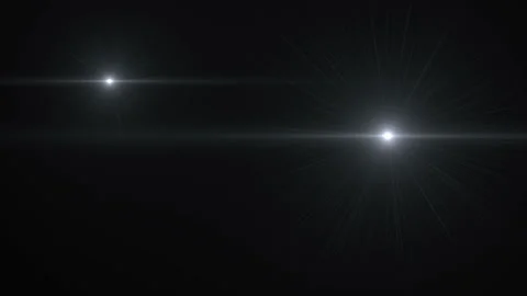 Flare light effect video isolated on bla... | Stock Video | Pond5