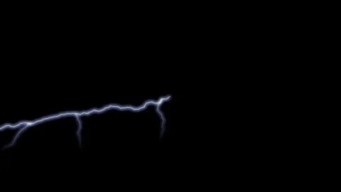Alpha Lightning Thunder Storm Stock Video Footage | Royalty Free Alpha ...
