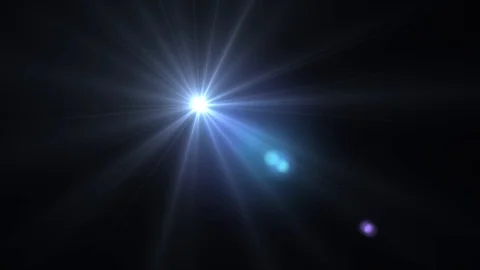 flash fading moving blue lights for logo... | Stock Video | Pond5