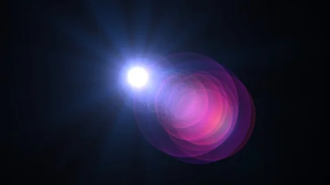 flash fading moving blue lights for logo... | Stock Video | Pond5