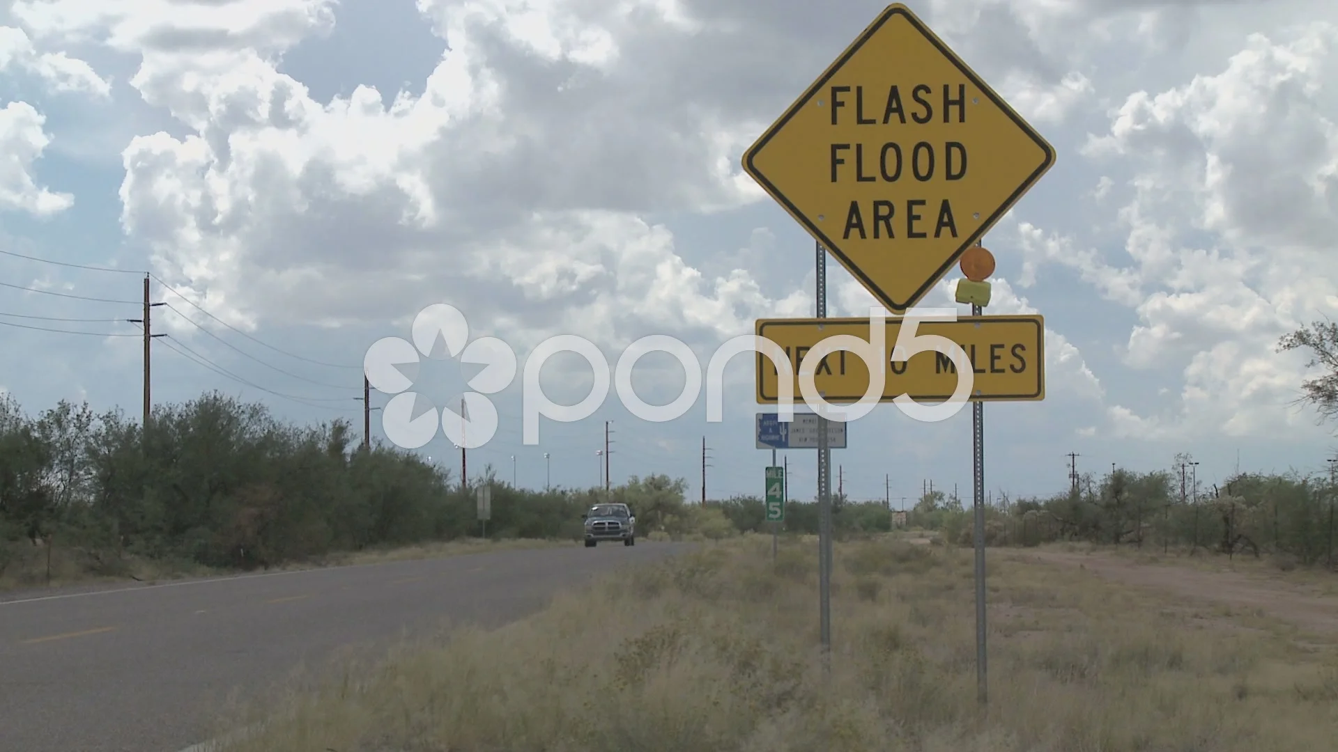 Flash Flood Signs
