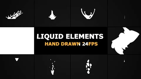 Flash FX Liquid Elements ~ After Effects Project #86319341