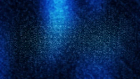 Flashing blue LED square light animated ... | Stock Video | Pond5