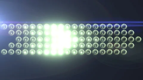 Flashing Arrow Light Stock Footage ~ Royalty Free Stock Videos | Pond5