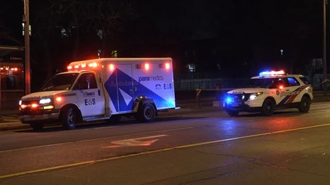 Flashing lights on emergency vehicles of... | Stock Video | Pond5