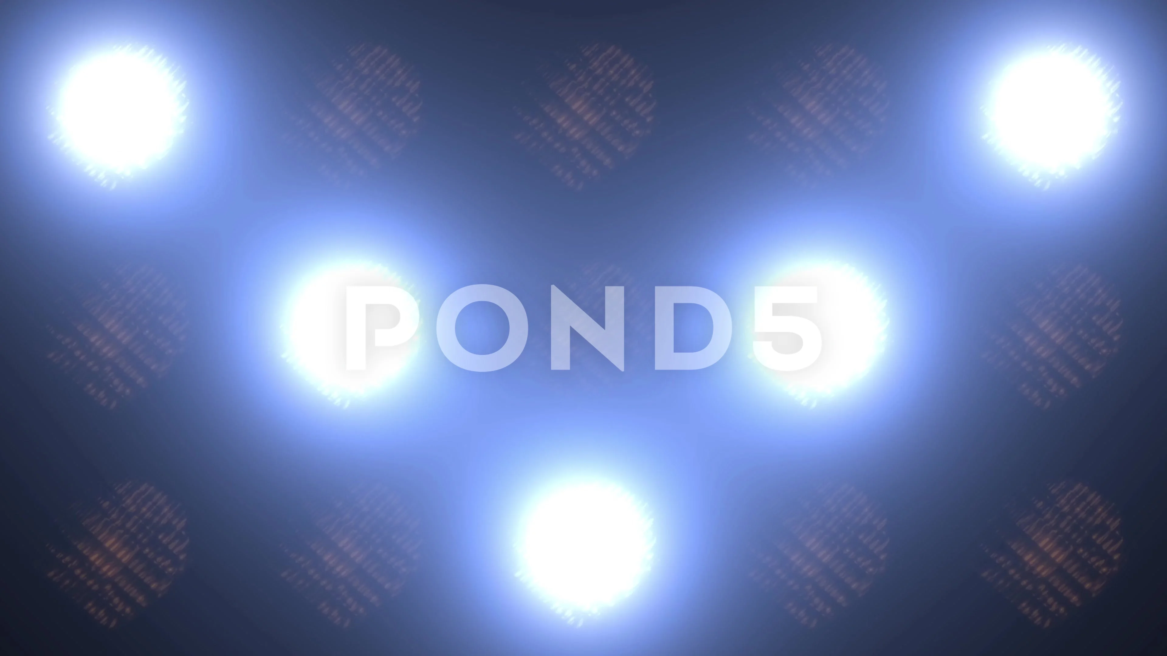 Animated Flashing Lights Background