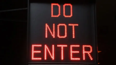 Enter Sign Stock Videos – Royalty-Free HD & 4K Videos