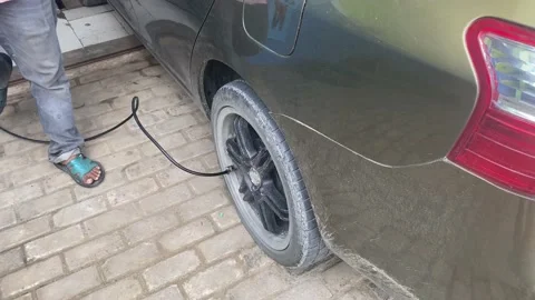 Flat Tyre Stock Video Footage | Royalty Free Flat Tyre Videos | Page 4