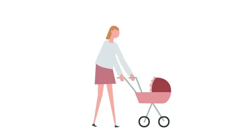 Woman Icon Flat Stock Videos – Royalty-Free HD & 4K Videos | Page 6