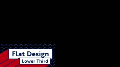 Flat Design Lower Third ~ After Effects Template #142110102