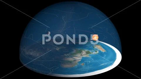 Earth Symbol Constellation 3D Constellation In The Shape Of The Earth