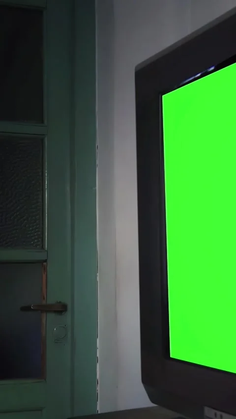 Tv Green Screen Vertical Stock Footage ~ Royalty Free Stock Videos | Pond5