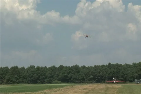 Fleet 16 landing | Stock Video | Pond5