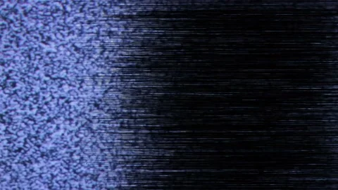Flickering analog noise TV Test Pattern | Stock Video | Pond5