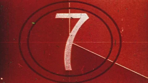 Vintage Countdown Stock Video Footage | Royalty Free Vintage Countdown ...