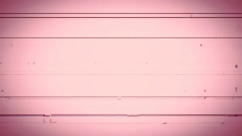 Flickering Noise Lines on Pink Screen Ab... | Stock Video | Pond5