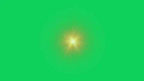 Flickering sun motion graphics with gree... | Stock Video | Pond5