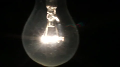Flickering Lightbulb Electric Stock Footage ~ Royalty Free Stock Videos ...