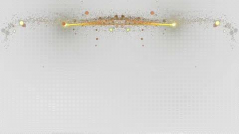 Flight Of Gold Bokeh Sparkling Particles... | Stock Video | Pond5