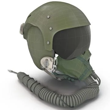 Flight Helmet ~ 3D Model ~ Download #89262014 | Pond5