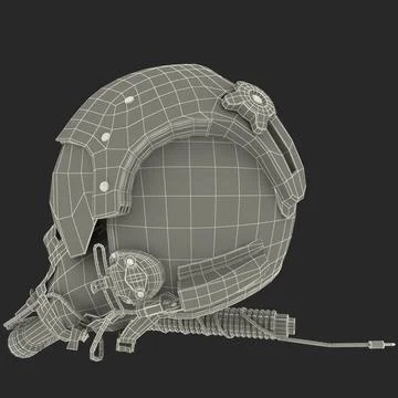 Flight Helmet ~ 3D Model ~ Download #89262014 | Pond5