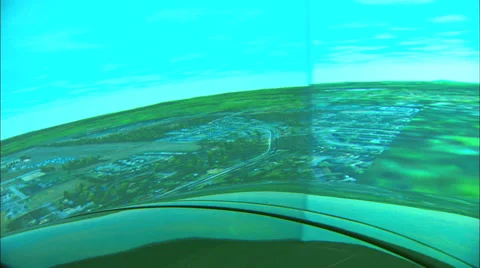 Flight Simulator Stock Footage ~ Royalty Free Stock Videos | Pond5